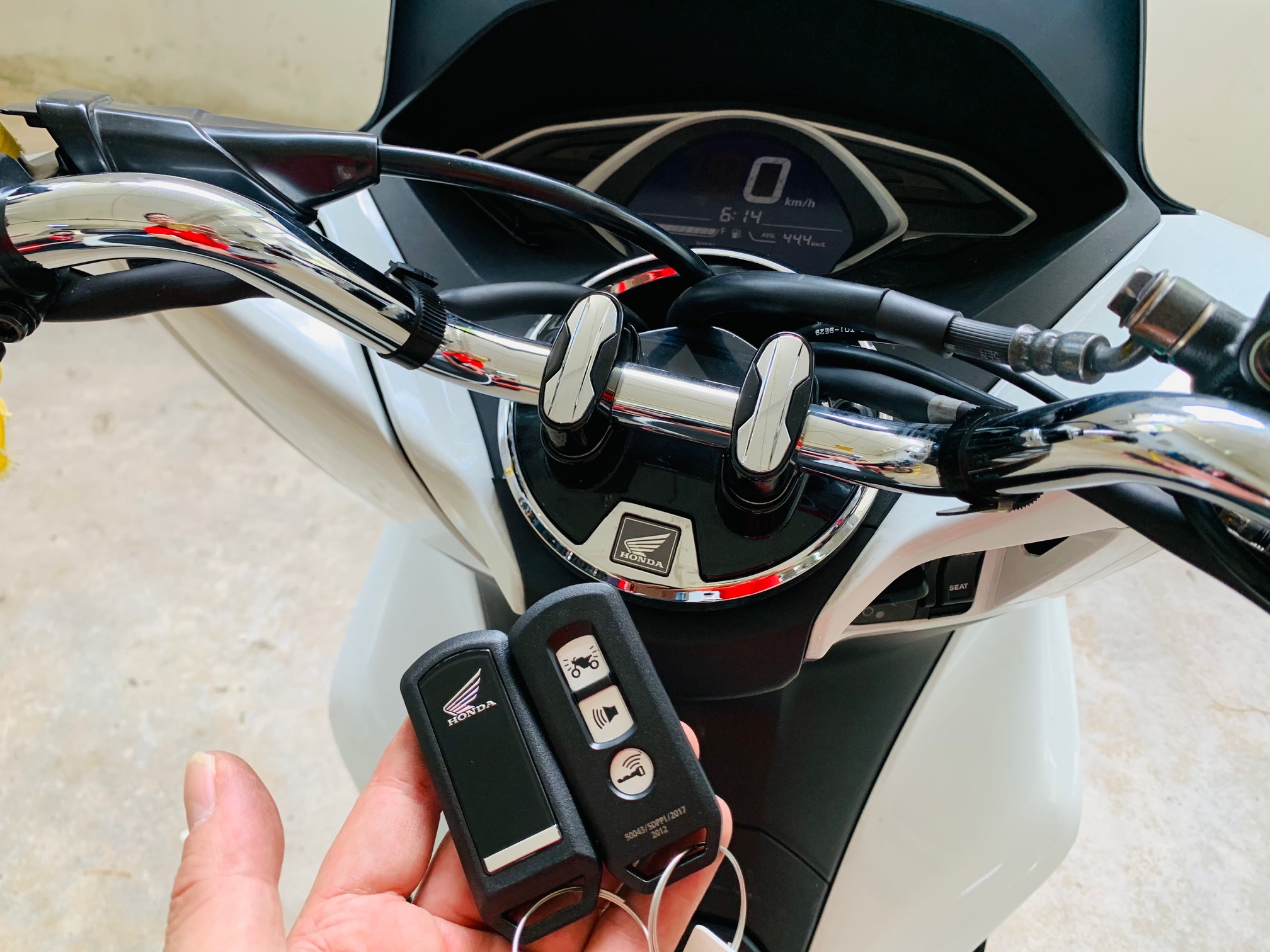 Honda motorbike smart key duplication and all key lost replacement
