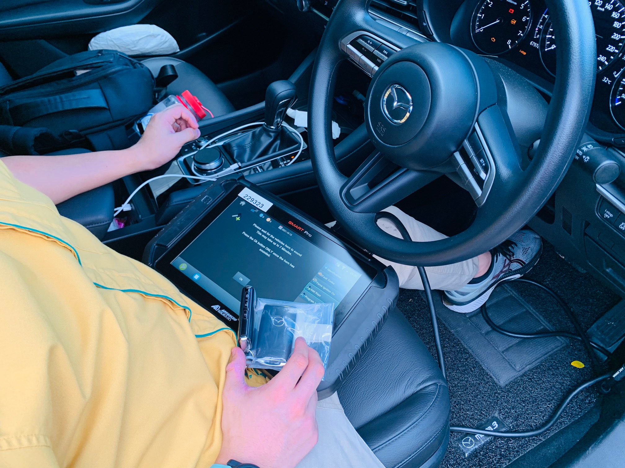 Latest Mazda 3 Original Rmote Key Supplied & Programmed