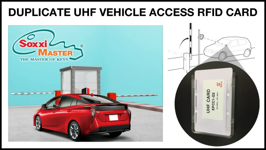 Car Park Access Card (UHF) - Soxximaster